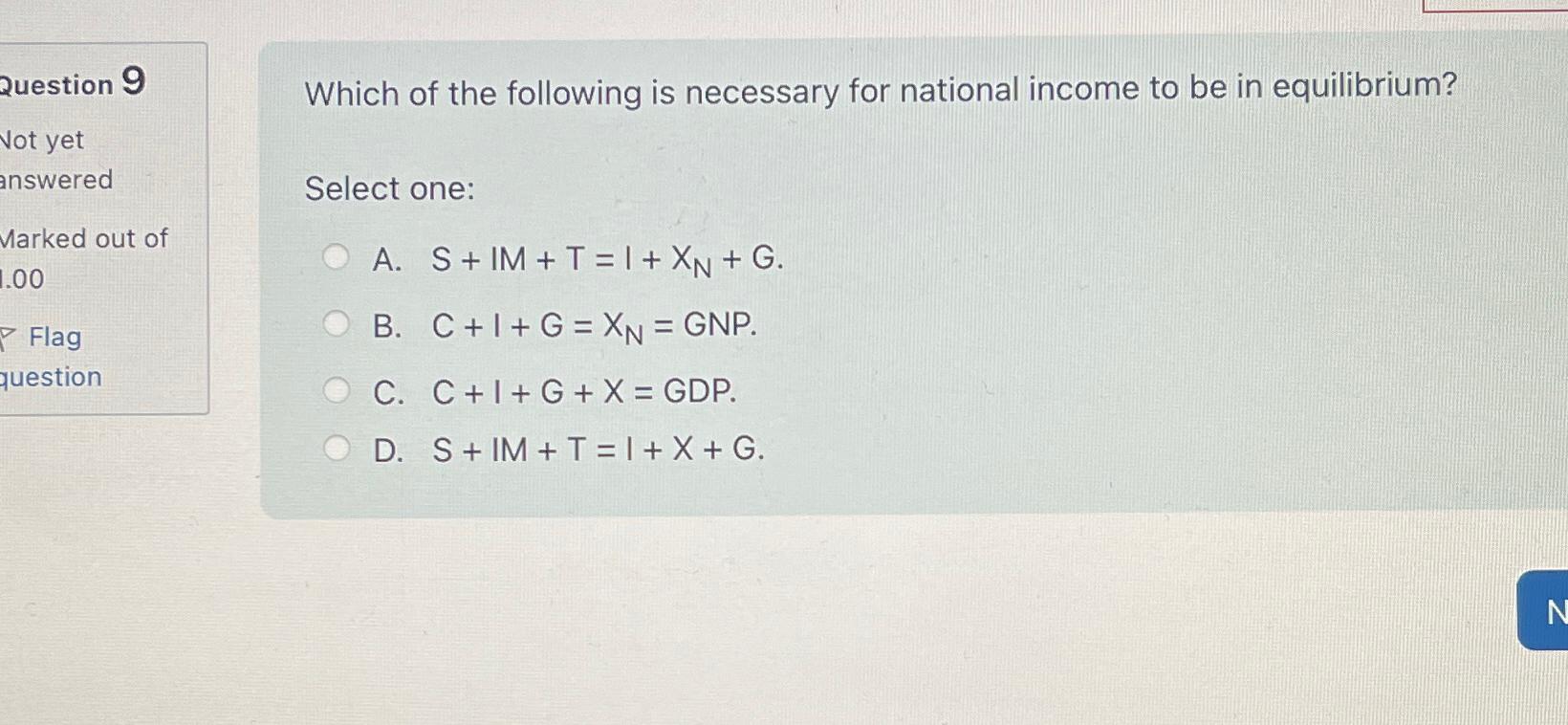 Solved Question 9Not yetansweredMarked out | Chegg.com Solved Question 9Not yetansweredMarked out | Chegg.com