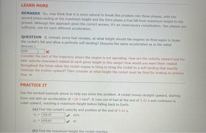 Solved LEARN MORE REMARKS You may think that it is more | Chegg.com