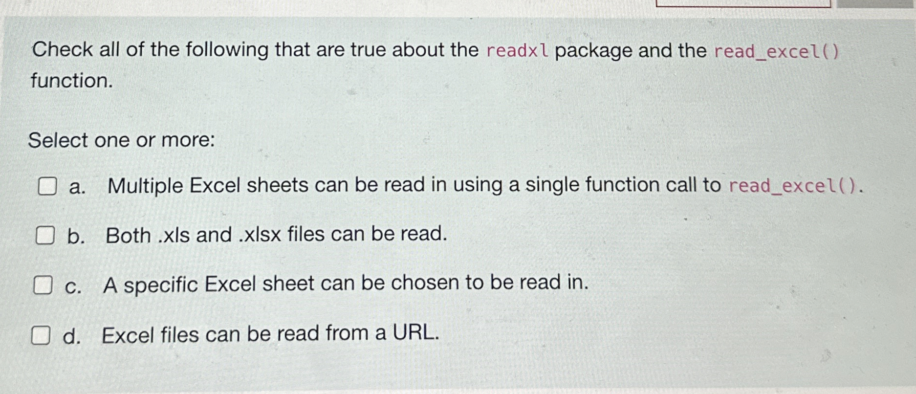 Solved Check all of the following that are true about the | Chegg.com