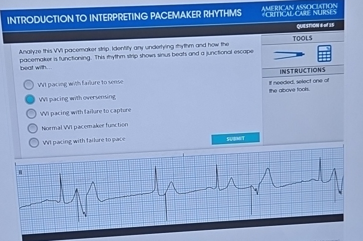 INTRODUCTION TO INTERPRETING PACEMAKER | Chegg.com