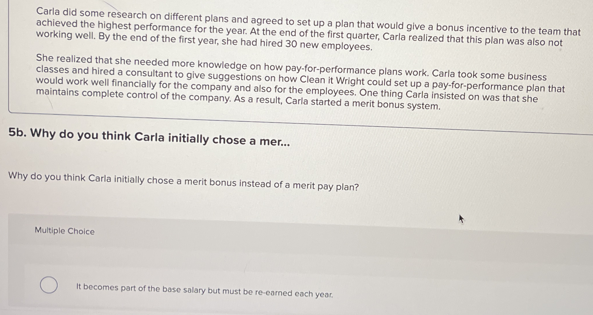 Solved Carla did some research on different plans and agreed | Chegg.com
