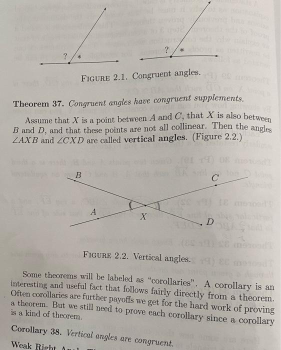 Do not use degrees. use only triangles to complete | Chegg.com