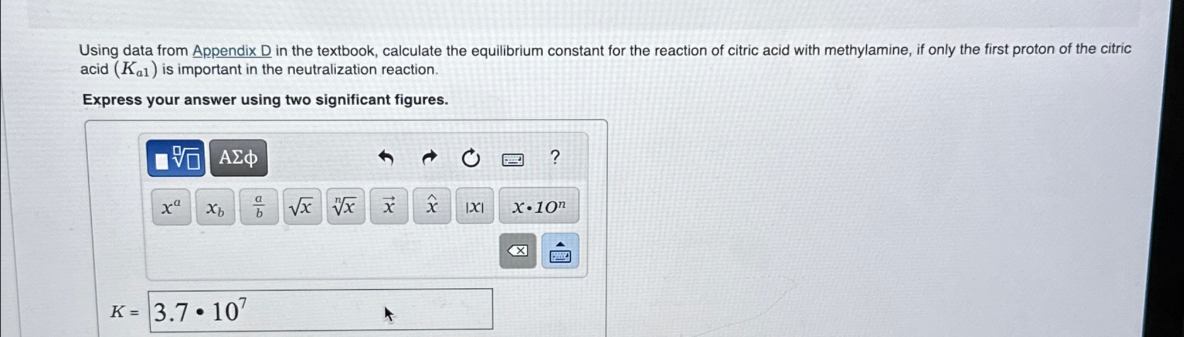 Using data from Appendix D ﻿in the textbook, | Chegg.com