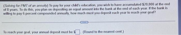 Solved (Compounding using a calculator) Lisa Simpson wants | Chegg.com