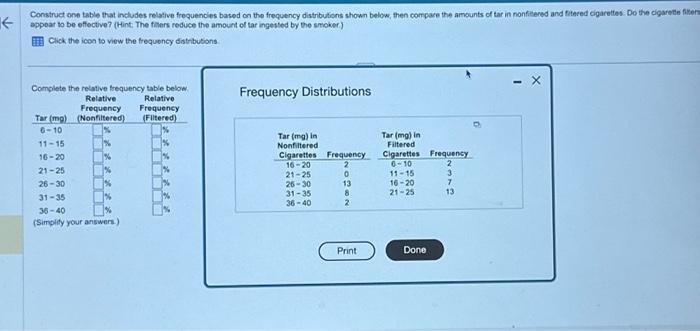 Solved Construct one table that includes relative | Chegg.com