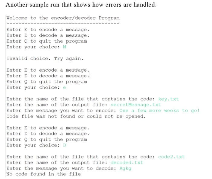 Solved Java Programming Program details 􏰀 The encryption | Chegg.com