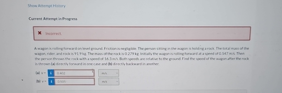 Solved Show Attempt HistoryCurrent Attempt in | Chegg.com