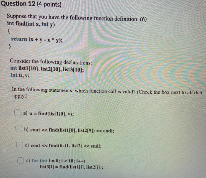 Solved What is the output of the following C++ code? (2) | Chegg.com