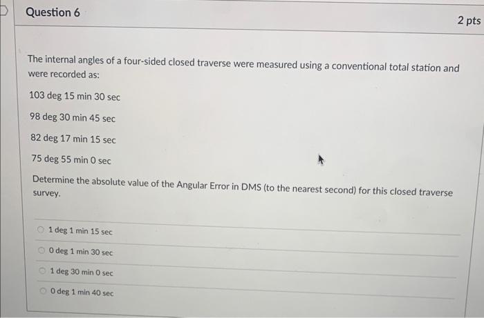 Solved The elevation of a benchmark was measured in a | Chegg.com