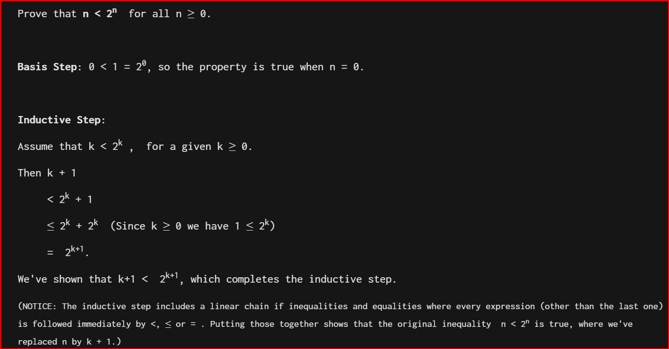 Solved Prove by induction that ln(n) = 1. | Chegg.com