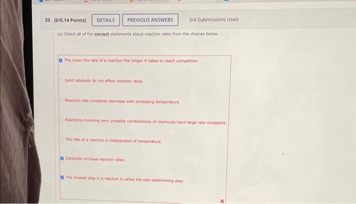 Solved (a) Select all of the correct statements about | Chegg.com