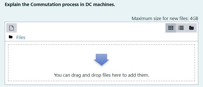 Solved Explain the Commutation process in DC machines. | Chegg.com