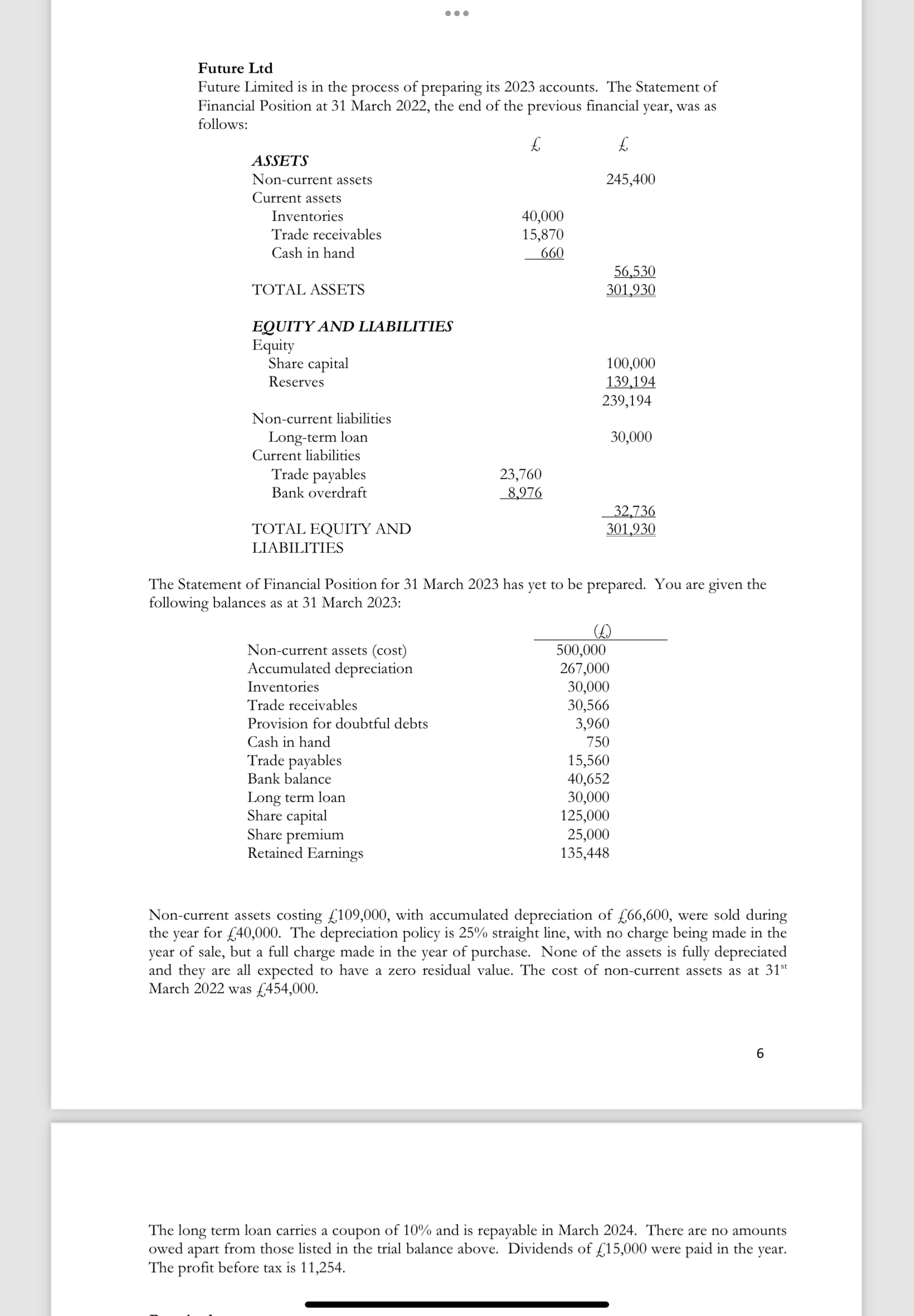 Prepare cash flow statement. Please show the | Chegg.com