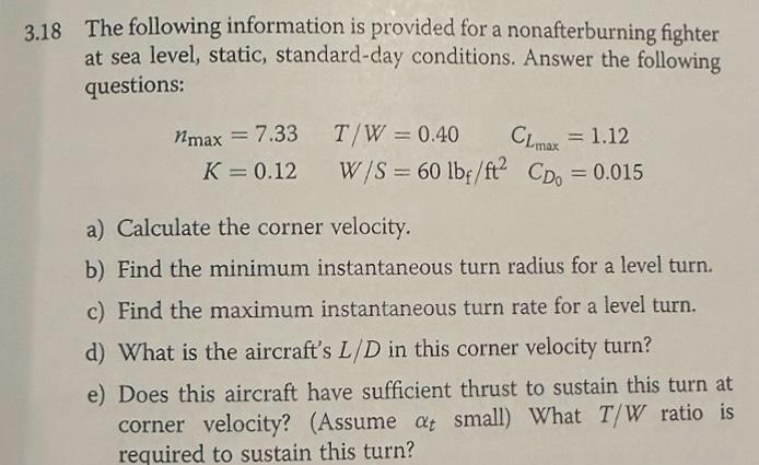 Solved 18 The following information is provided for a | Chegg.com