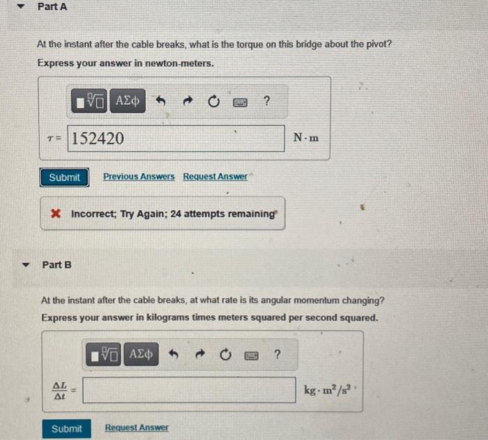 Solved A certain drawbridge can be modeled as a uniform | Chegg.com