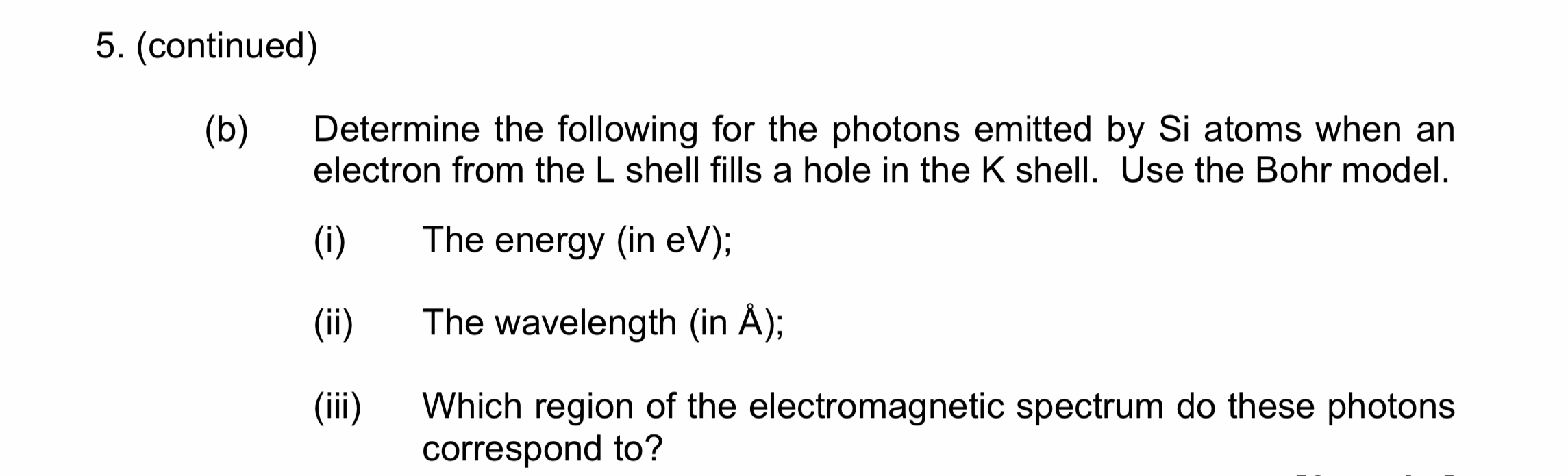 Solved (continued)(b) ﻿Determine the following for the | Chegg.com