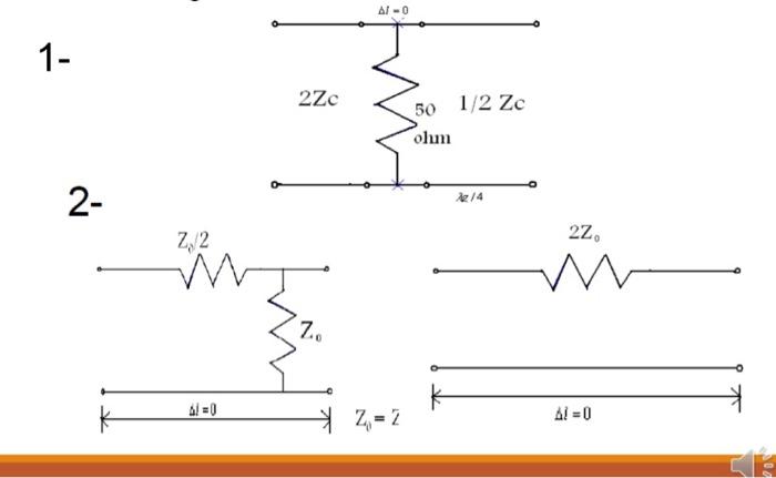 Solved 1− 2-S - parameters 3-Find the scattering parameters | Chegg.com