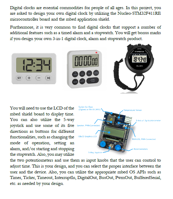 C++ ﻿digital clock by utilizing the | Chegg.com