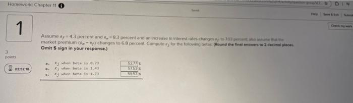 Solved Omit $ sign in your response.) | Chegg.com