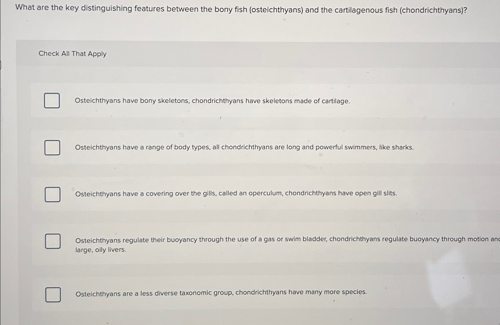 Solved What are the key distinguishing features between the | Chegg.com