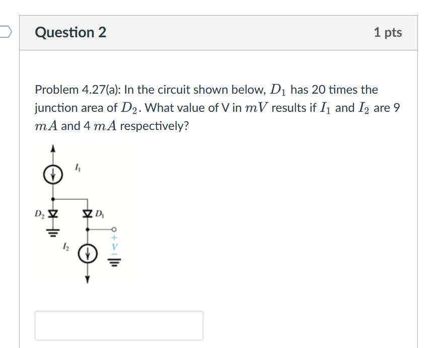 Solved Question 2Problem 4.27(a): In the circuit shown | Chegg.com