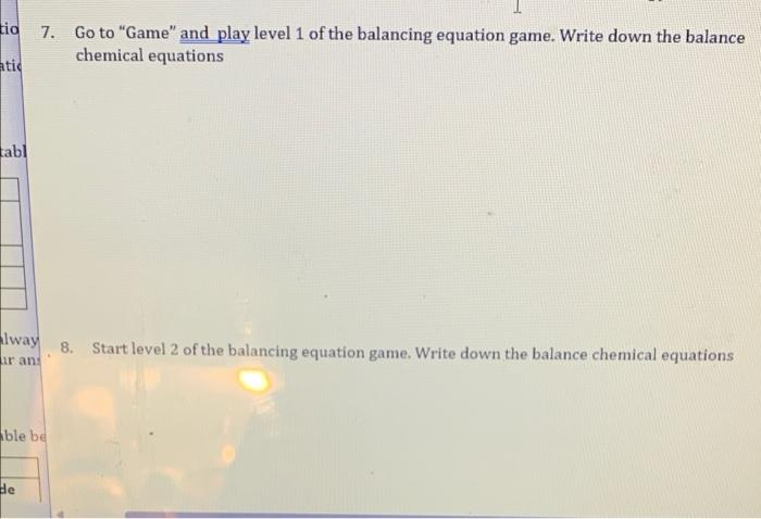Solved 4. For each balanced reaction, indicate the total | Chegg.com