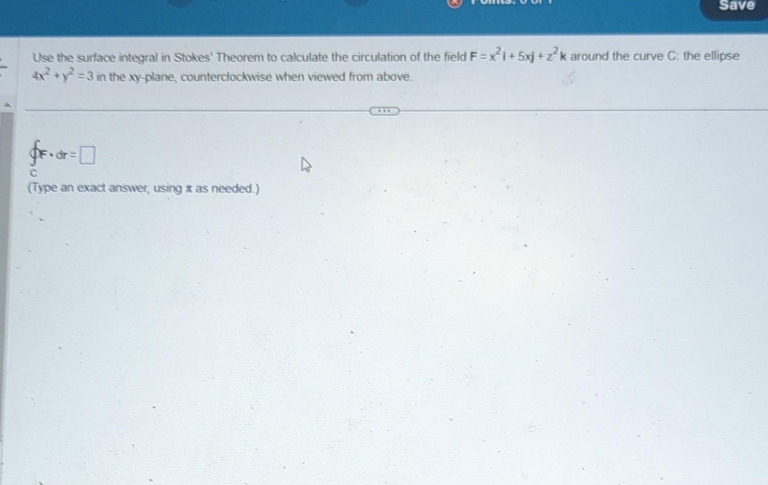 Solved K Use the surface integral in Stokes' Theorem to | Chegg.com