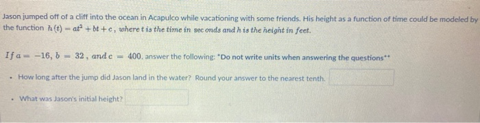Solved An object is launched directly upward at 64 feet per | Chegg.com