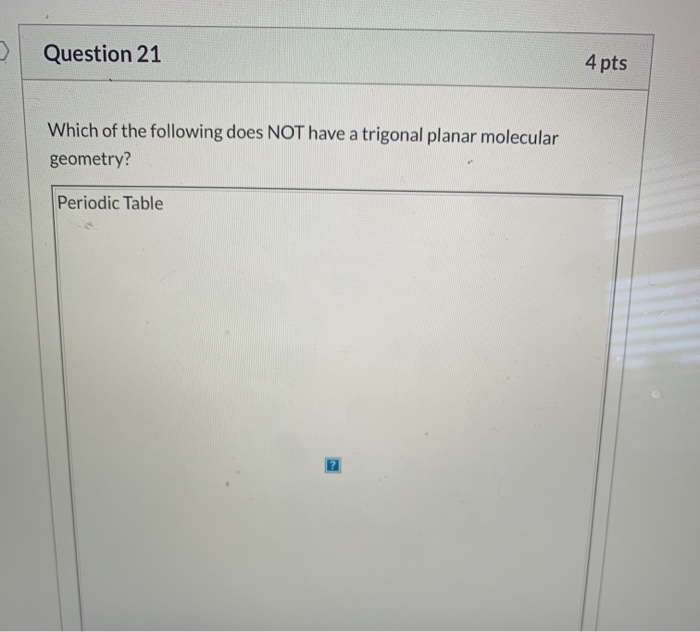 Solved Question 21 4 pts Which of the following does NOT | Chegg.com