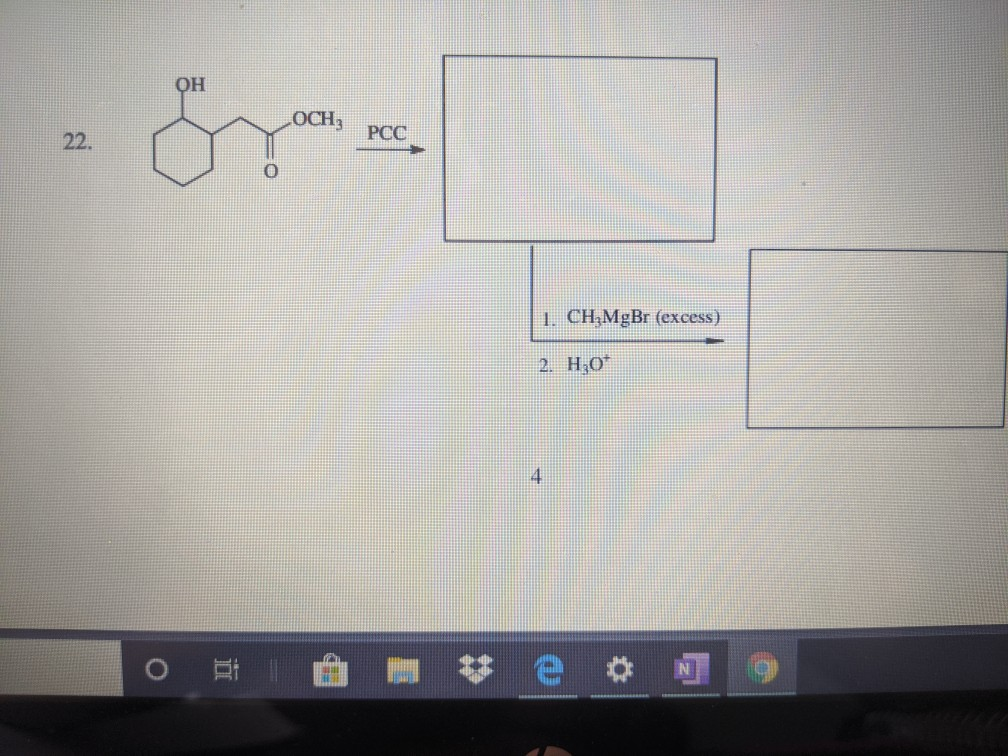 Solved ORGANIC CHEMISTRY (PCC): Please help solving. I can | Chegg.com