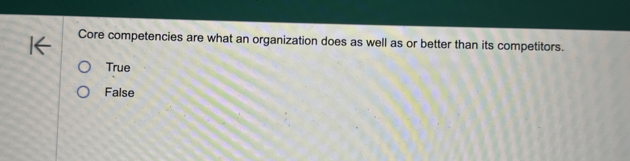 Solved Core competencies are what an organization does as | Chegg.com