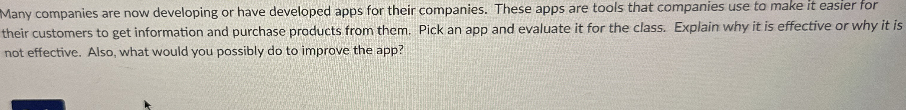 Solved Many companies are now developing or have developed | Chegg.com