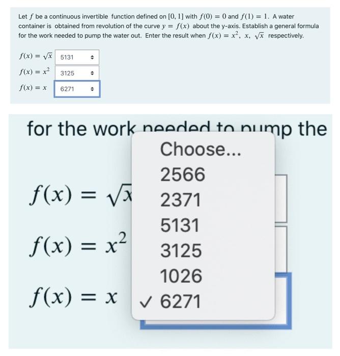 Solved Let f be a continuous invertible function defined on | Chegg.com
