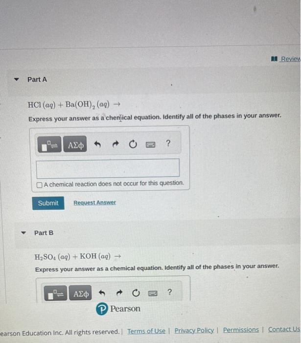 Solved HCl(aq)+Ba(OH)2(aq)→ Express your answer as a | Chegg.com