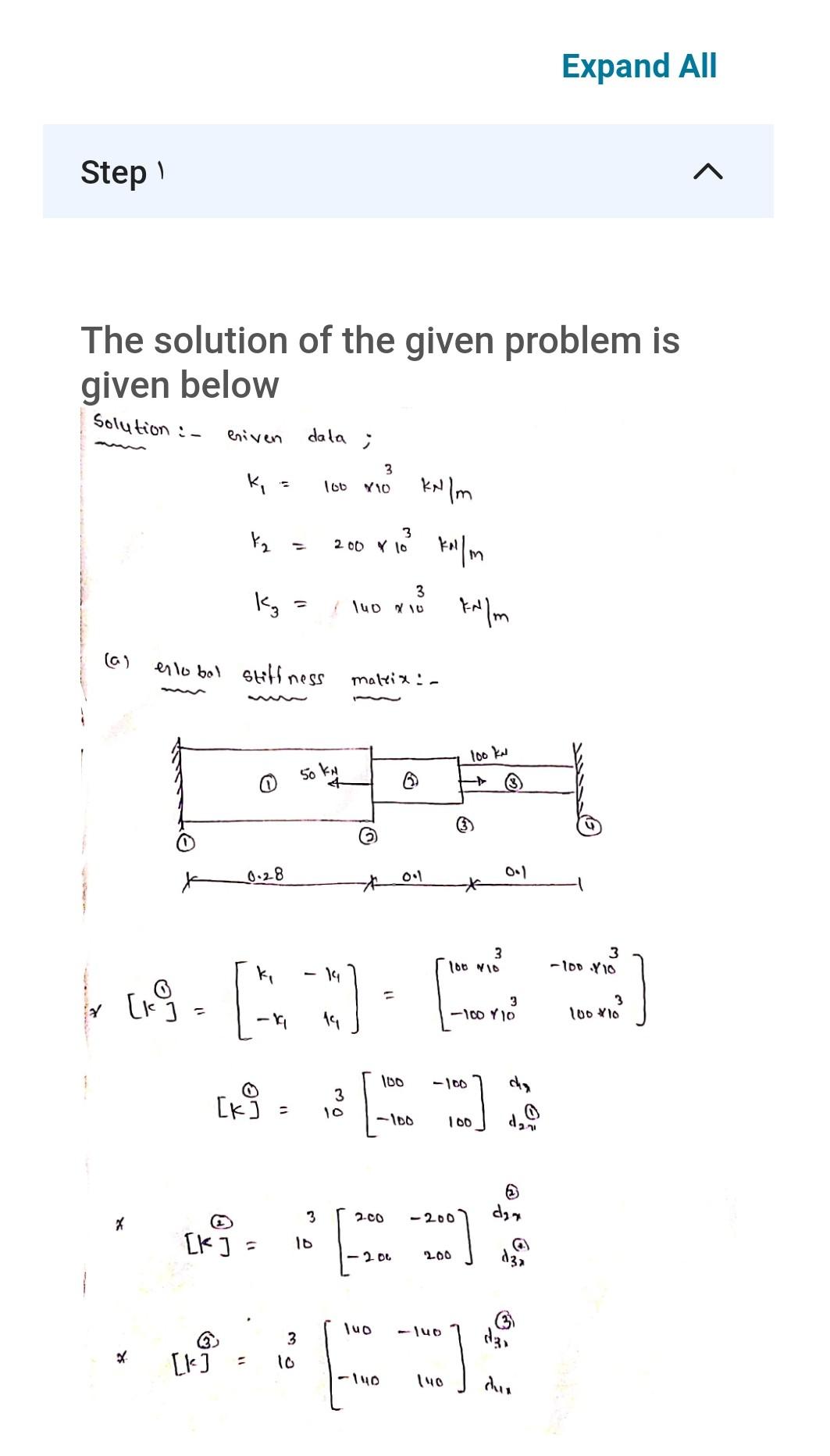 Solved 2.(50p) Given: For the system shown below, (a) the | Chegg.com
