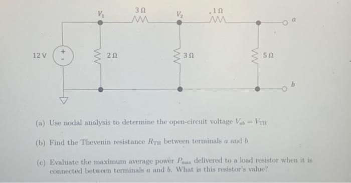 Solved find the curcit using thevient equivelient between | Chegg.com
