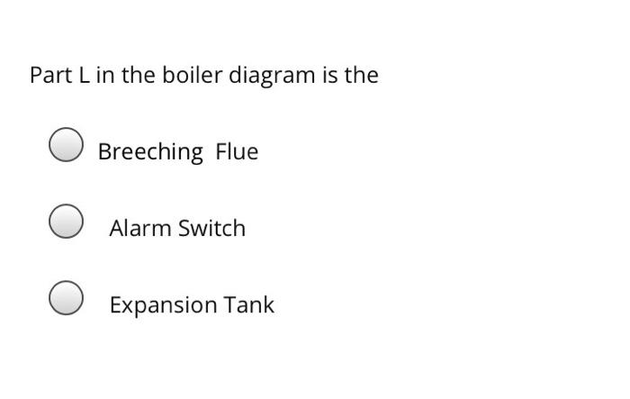 Solved Part L in the boiler diagram is the Breeching Flue | Chegg.com