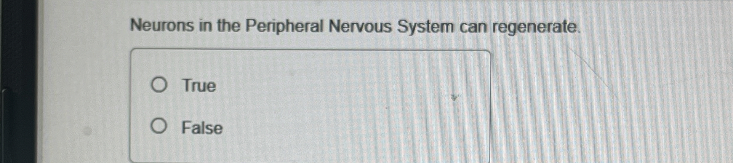 Solved Neurons in the Peripheral Nervous System can | Chegg.com