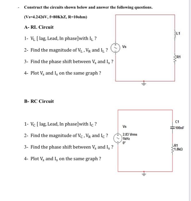 Solved For sheet 7, the value of Voltage source is: | Chegg.com