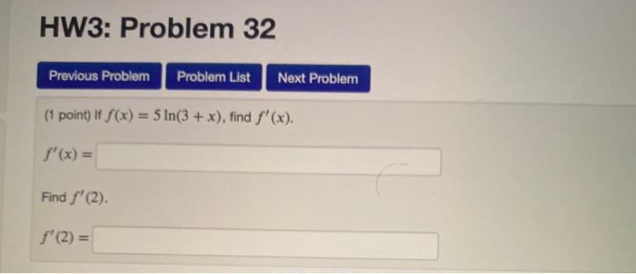 Solved HW3: Problem 26 Previous Problem Problem List Next | Chegg.com