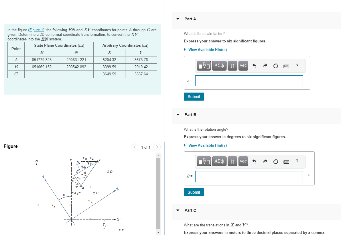 Solved SOLVE A B AND C Part AIn the | Chegg.com