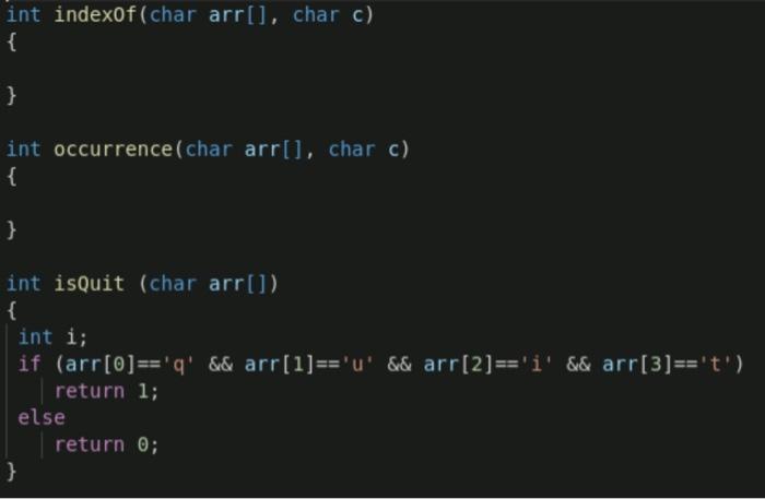 Solved Problem A Reading and manipulating character arrays | Chegg.com