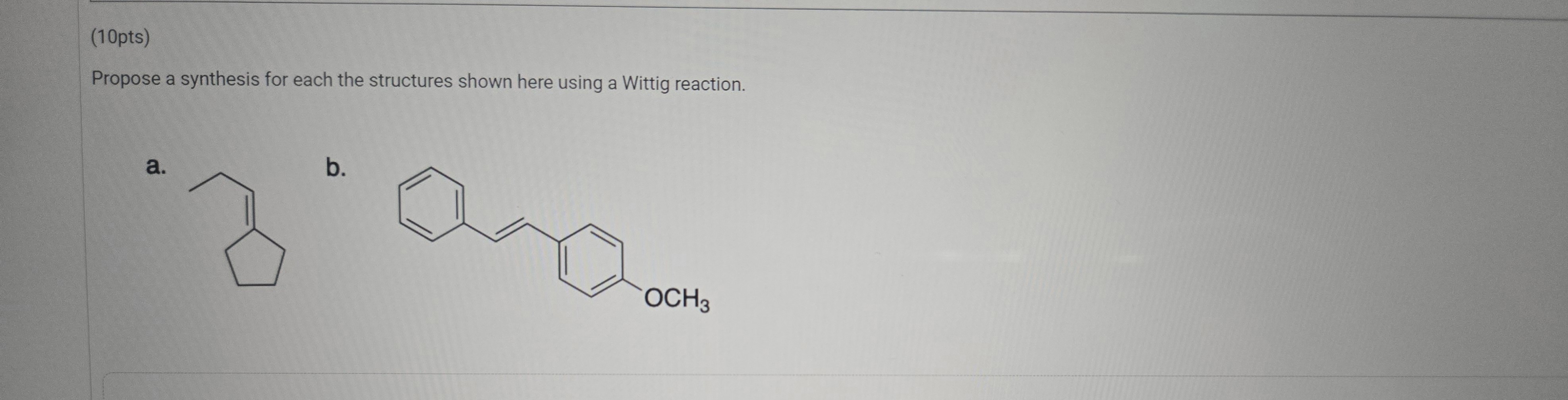 Solved (10pts) ﻿Report Table WT.1: Reactants and Products | Chegg.com