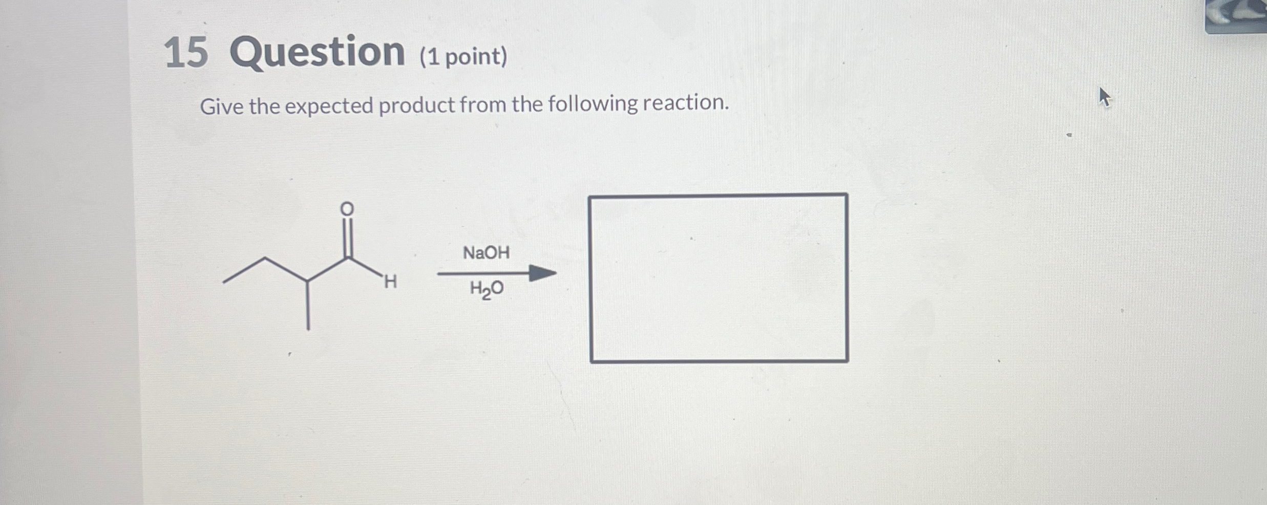 Solved 15 ﻿question 1 ﻿point Give The Expected Product From