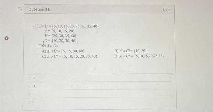 Solved 11) Let | Chegg.com Solved 11) Let | Chegg.com