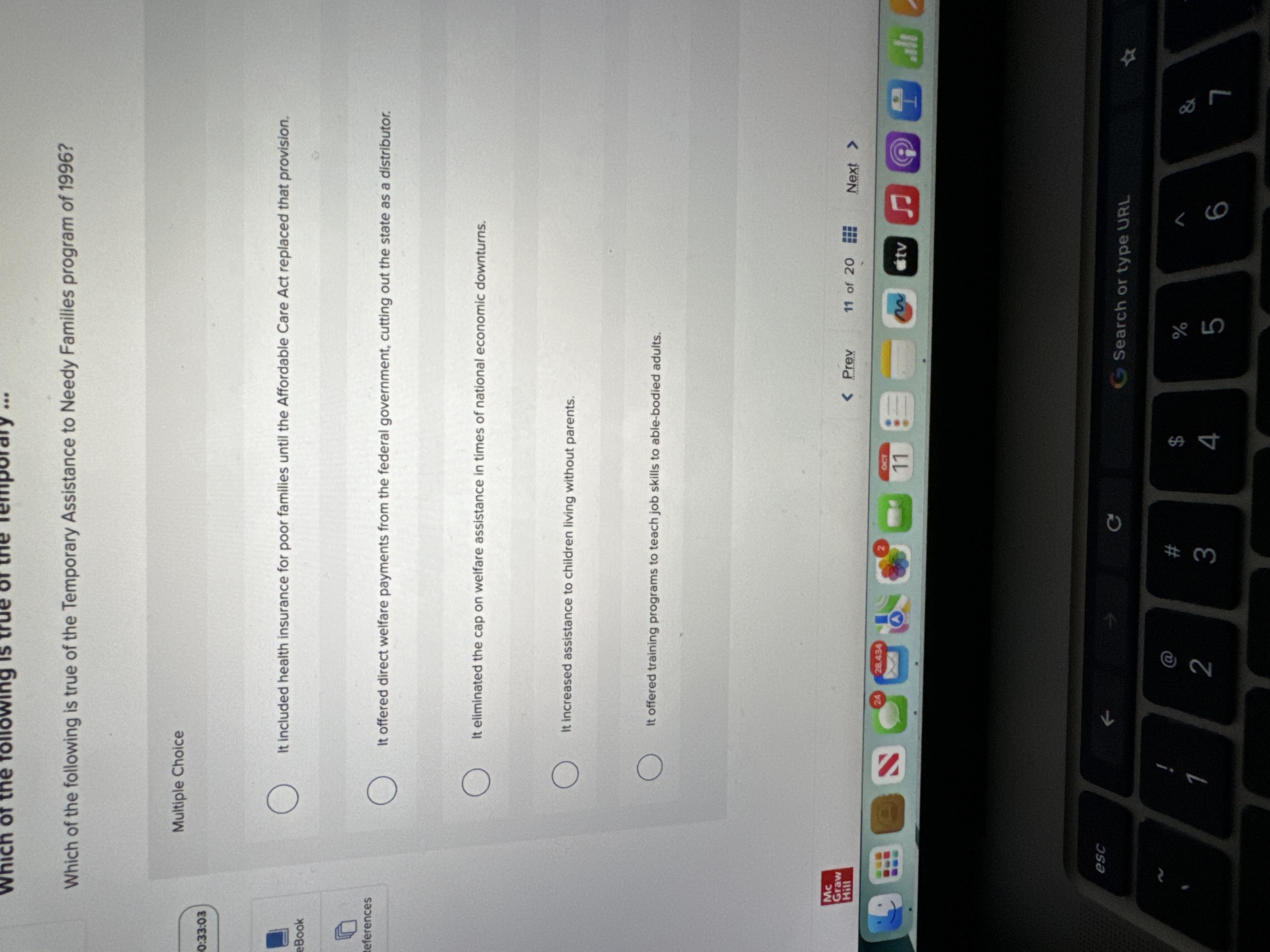 Solved Which of the following is true of the Temporary | Chegg.com