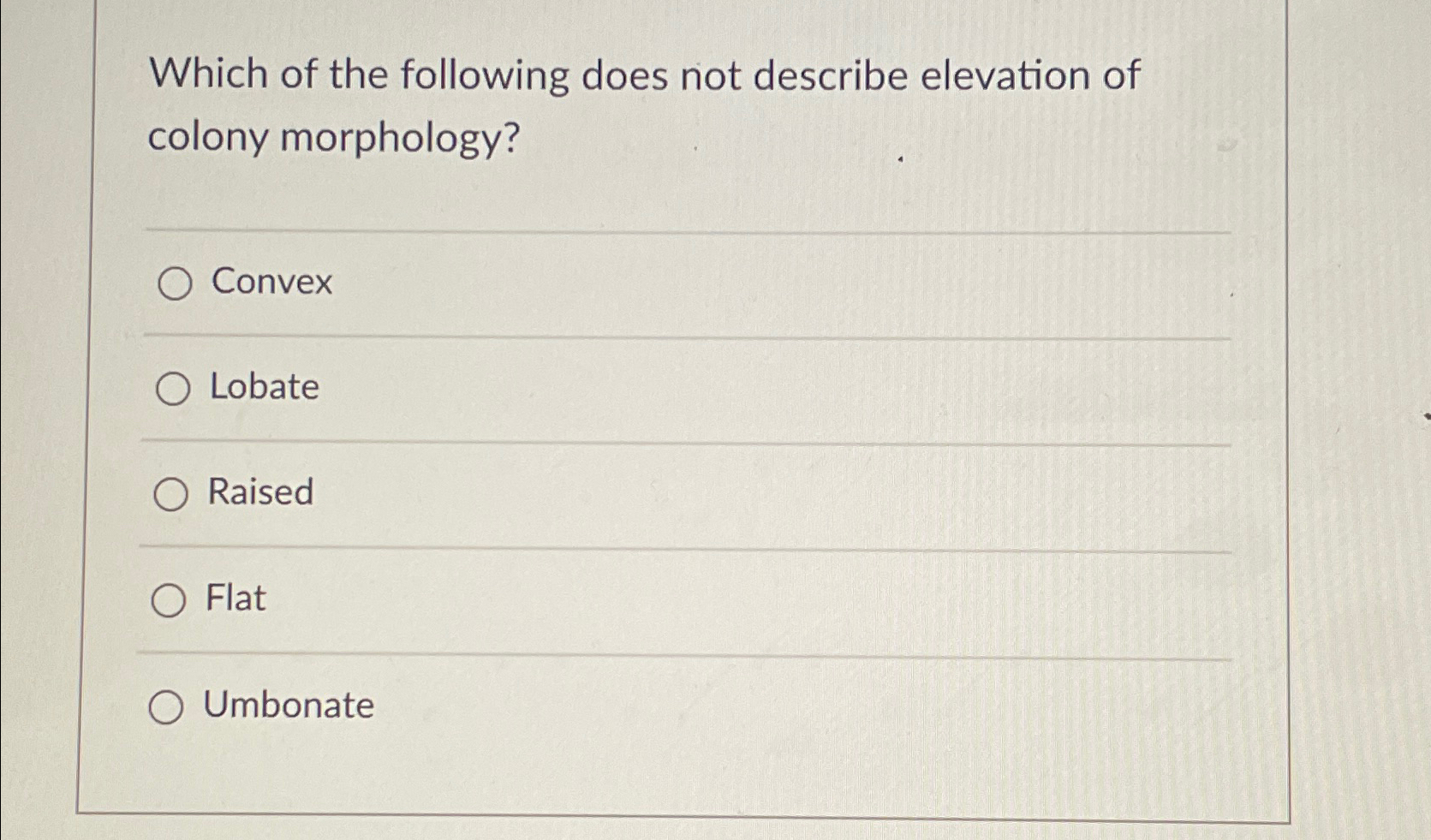 Solved Which of the following does not describe elevation of | Chegg.com