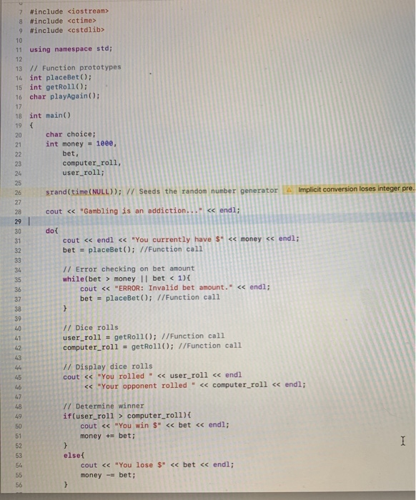 Solved 3. (50 pts) You will be writing the functions for a | Chegg.com