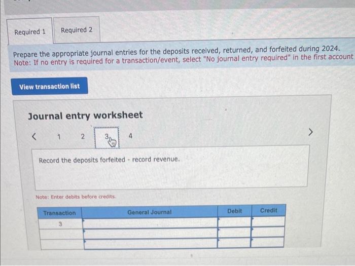 Solved Exercise 13-7 (Static) Customer deposits; financial | Chegg.com