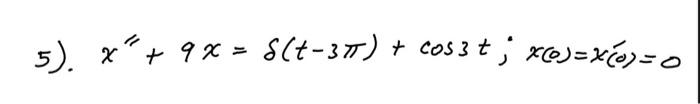 Solved Use laplace Transform techniques to find solutions | Chegg.com Solved Use laplace Transform techniques to find solutions | Chegg.com
